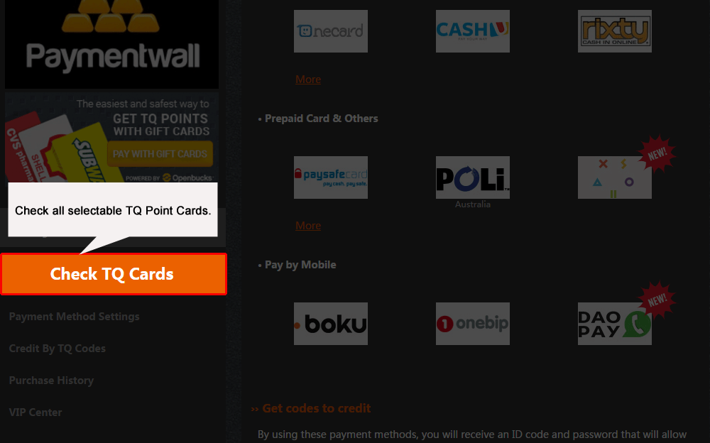 Check Point Cards - Payment Center - Purchase Point Card - 99.com